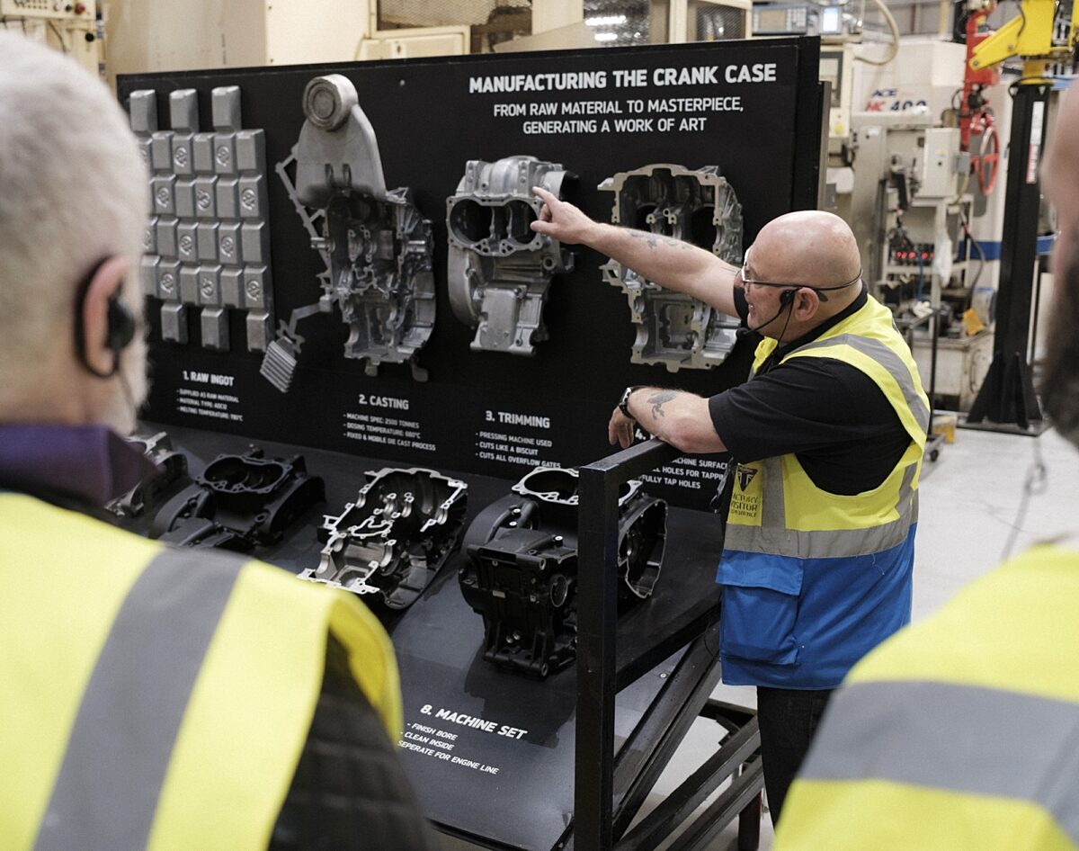 Triumph Factory Visitor Experience